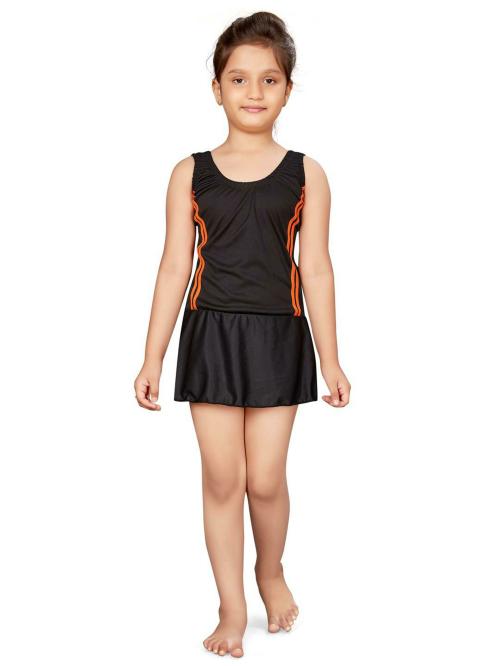 Buy Aarika Girls Black Color Swim Suit Set Online at Best Prices in ...