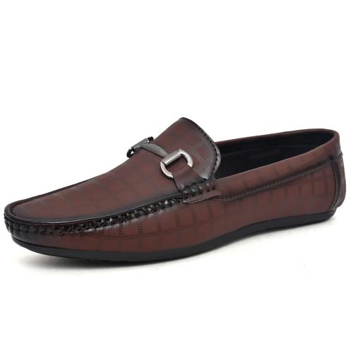 Buy Equila CHECKS Loafers For Men - BROWN Online at Best Prices in India - JioMart.
