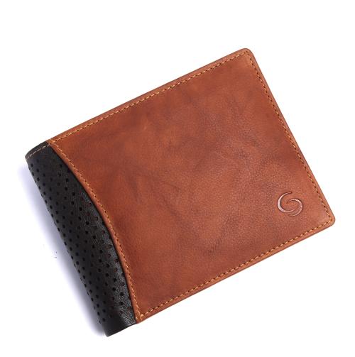 Buy GETOREE Teak Tan Genuine Leather RFID Wallets for Men I 7 Credit ...