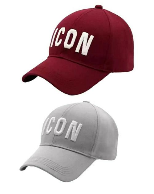 Buy Bayema Men And Women Cotton Solid Baseball Hat (Pack Of 2) Online ...