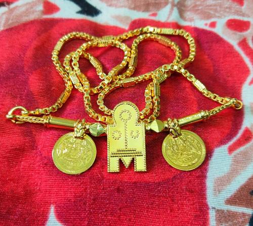 Buy TGS GOLD COVERING Traditional Thali Chain for Womens 24 Inch Online ...