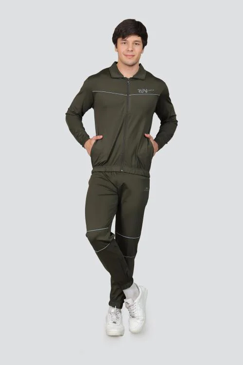 Buy CHARLIE SPRING*SUMMER DRY FIT PYJAMA SET/OLIVE/L Online at Best ...