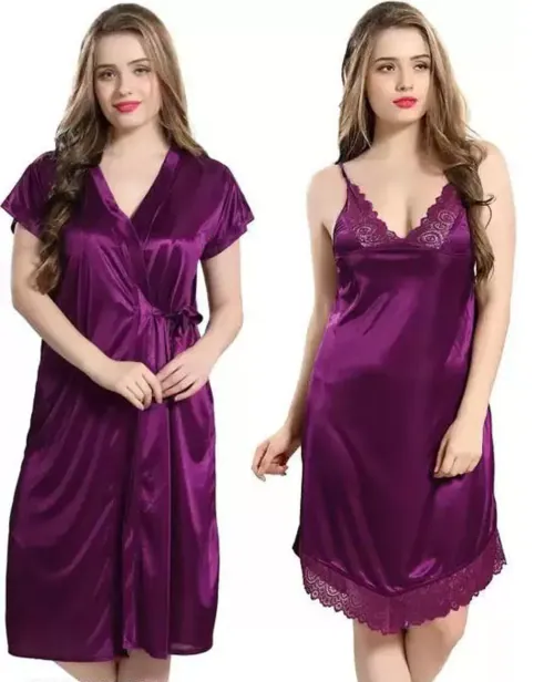 Buy LOOKPLUS Honeymoon/ Sleepwear /Night Dress sett | Sexy Nighty | Hot ...