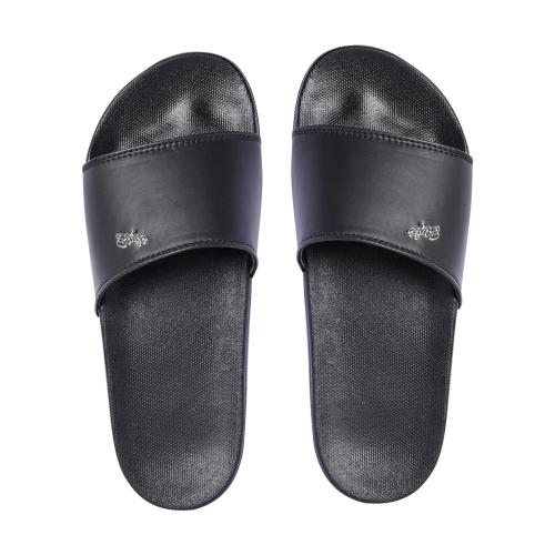 Buy Simsan Black Solid Sliders For Men Online at Best Prices in India - JioMart.