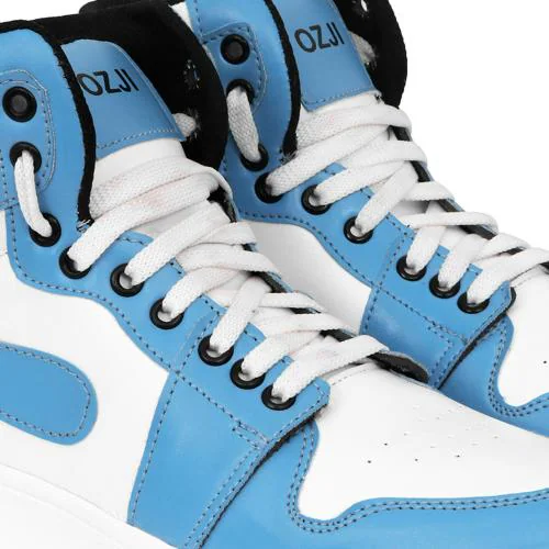 Buy OZJI Premium Artificial Leather Ankle Sports Shoes Basketball ...