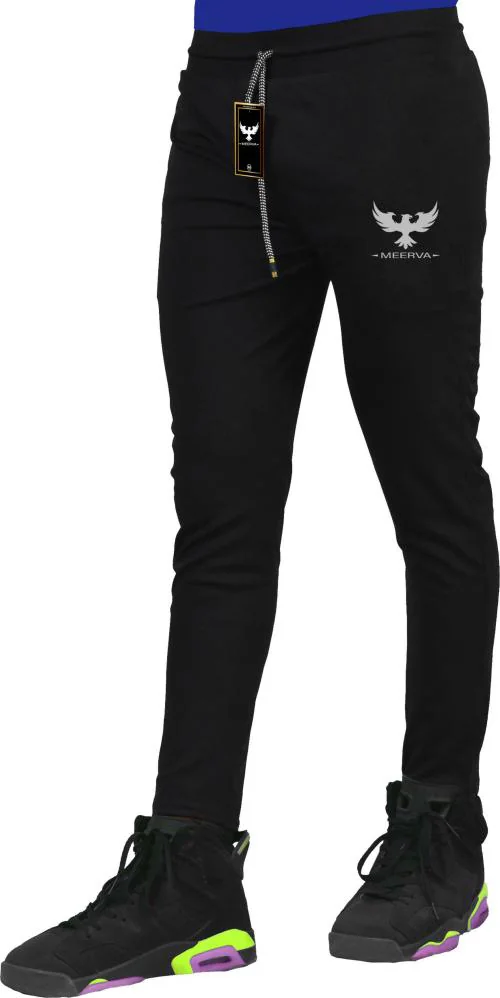 Buy Sellpoint Men Black Lycra Blend Solid Track Pant Online at Best Prices in India - JioMart.