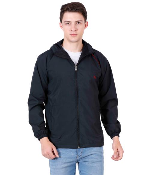 Buy Plutus Men Black Red Solid Nylon Wind Cheater Online at Best Prices ...