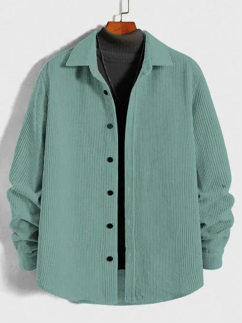 Buy Classy Vouge Men Regular Fit Self Design Spread Collar Casual Shirt ...