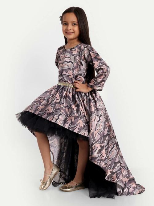 Buy TILISM Premium Latest Girls Black up Down Dress Online at Best ...