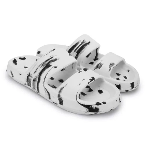 Buy Richale Comfortable Trending White Slider For Men Online at Best ...