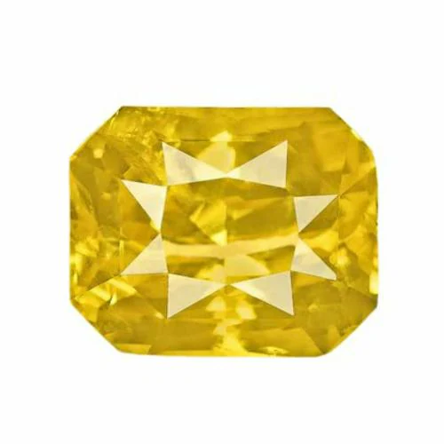 Buy The Gallery of Gemstone 6 Carat Yellow Sapphire Stone Radiant Cut ...
