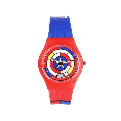 Buy COMICLYFE Marvel Analog Multicolor Dial and Strap Captain America ...