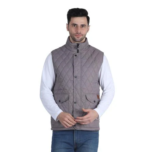 Buy Barcelona Men Solid Colour Light Grey Jacket Online at Best Prices ...