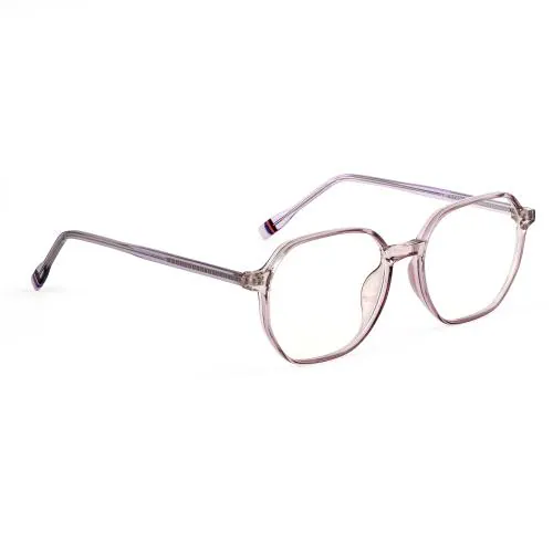 Buy Royal Son Polygon Men Women Spectacles Frame Blue Ray Cut Lens ...