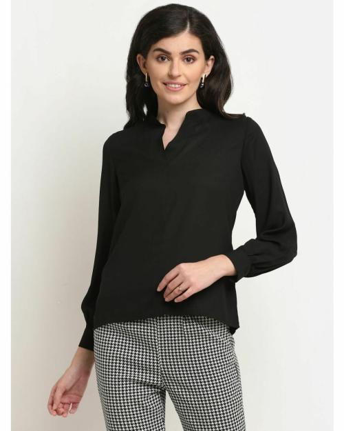 Buy La Zoire Formal Top with Slit at back Online at Best Prices in ...