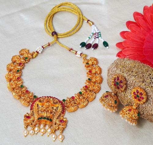 Buy INCAT Katelyn Products Gold-Plated Jewellery Set Online at Best ...