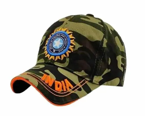 Buy SELRICA India Cricket Cap Original Quality Head Caps for Men Unisex ...