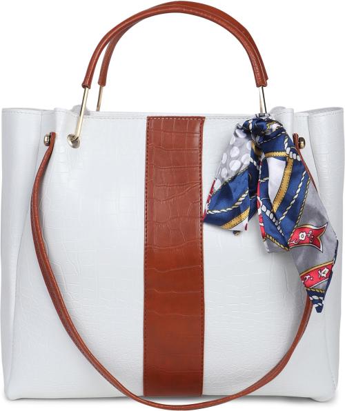 Buy Daniel Clark Women White Pu Cross Body Sling Bag Online at Best ...