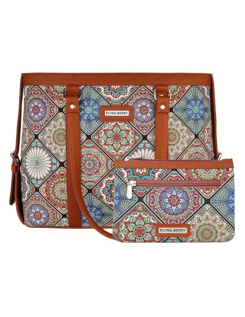 Buy FLYING BERRY Printed Handicraft Fabric & Vegan Leather Sustainable ...