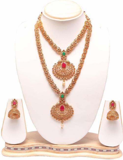 Buy khetlazee Women and Girls Alloy Jewel Set (KTM07) Online at Best ...