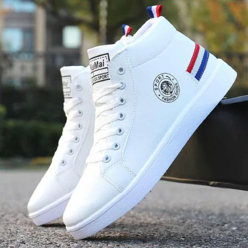 Buy ARDEO Men's WHITE Synthetic Lace-Up Sneaker Online at Best Prices ...