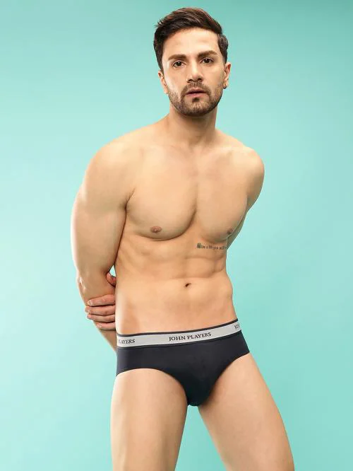 Buy John Players Classic Cotton Brief in Dark Grey Online at Best Prices in India - JioMart.
