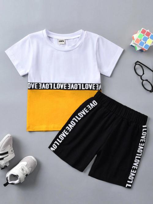 Buy Lofn Kids Unisex Tees & Short Clothing Sets - ( 3 - 4 Years) Online ...