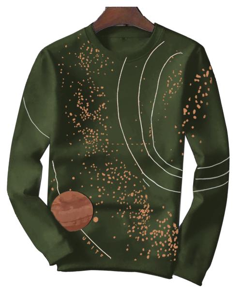 Buy FastColors Green Full Sleeve Tshirt Online at Best Prices in India ...