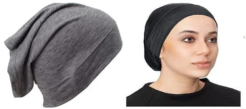 Buy PlutoProm Women Under Scarf Hijab Cap 2 Pcs Under Caps for Turban ...