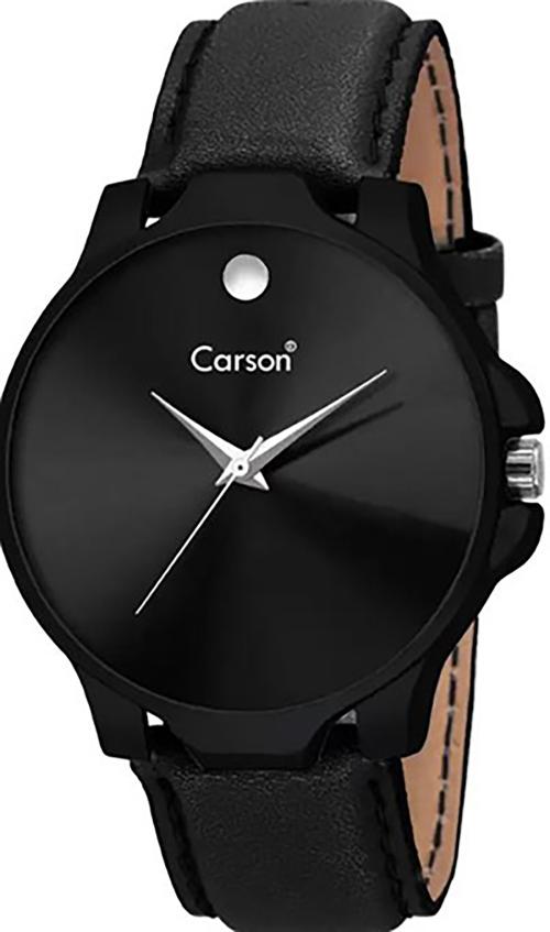Buy CARSON Analogue Date Display Black Dial Watch for Men CR-3002 ...