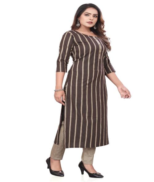 Buy Maharathi Women's straight south cotton fabric with zari lining ...