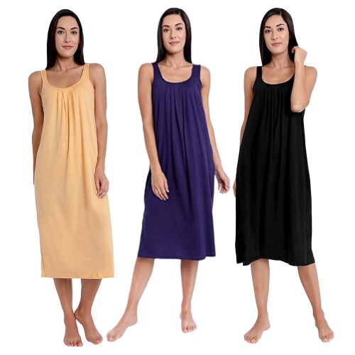 Buy TWGE Cotton Full Length Camisole for Women - Long Inner wear ...