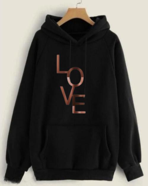 Buy LooksOMG's Cotton Fleece 320 GSM Hoodie for Men in Black Online at ...