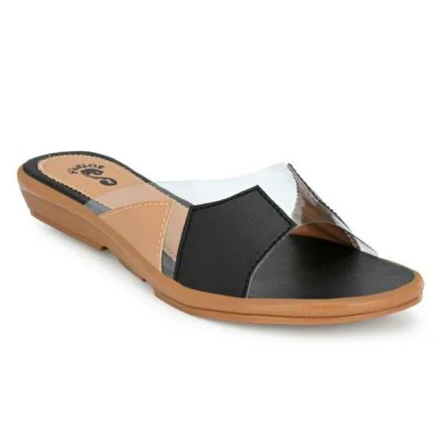 Sutara Women Black- and Brown Flats - JioMart