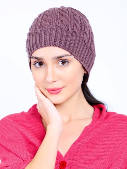 Buy Bharatasya Ultra Soft Cable Knit Winter Cap for Women Online at ...