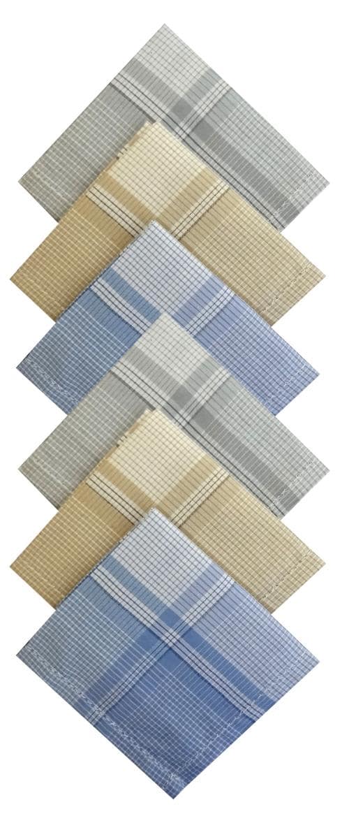 Buy S4S 100% Cotton Pack of 6 Premium Handkerchiefs Hanky For Men ...