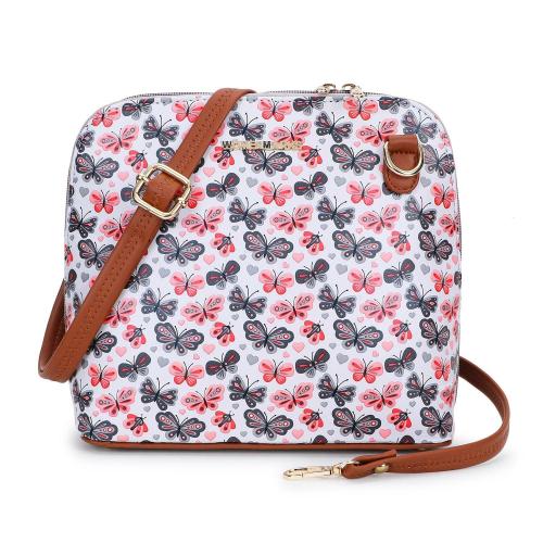 Buy Women Marks Red Polyurethane For Women Sling / Crossbody Bag Online ...