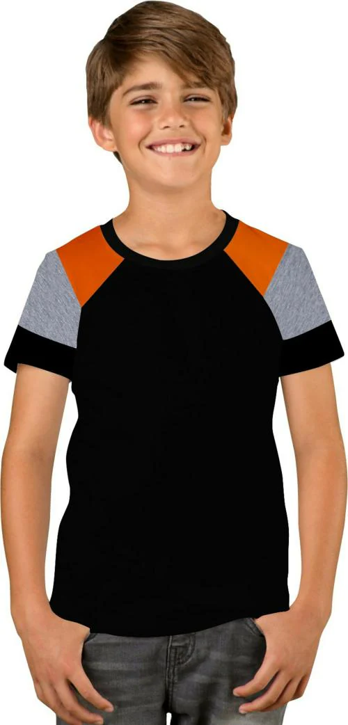 Buy Luke&lilly Boys Half Sleeve pack of 1 tshirts Online at Best Prices ...