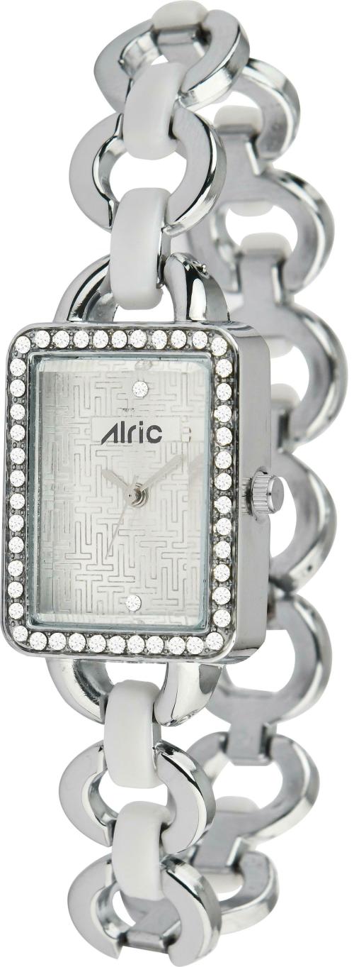 Buy ALRIC Silver Analog Silver Dial Silver Strap Watch for Women ...
