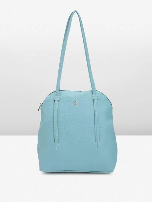 Buy Baggit Blue Polyurethane (PU) Shoulder Bag For Women Online at Best ...