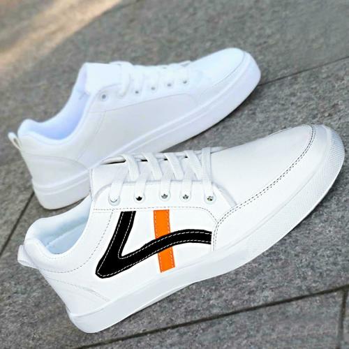 Buy Ravdi Men Running Shoes (White) Online at Best Prices in India ...