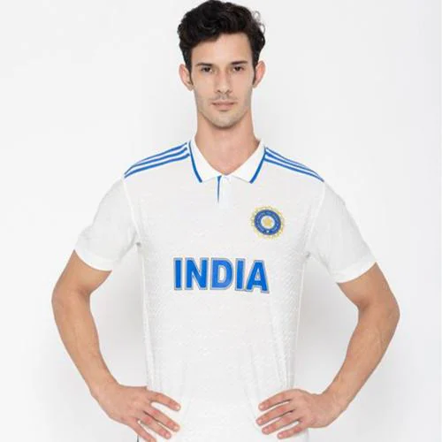 Buy AASHRAY INDIA TEST MATCH CRICKET JERSEY (PLAYER+VERSION) Online at ...