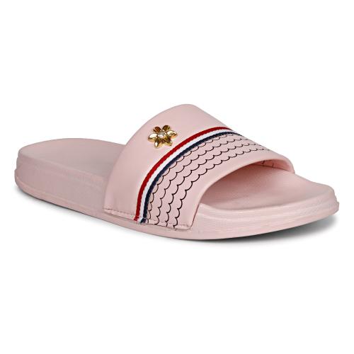 Buy PERY-PAO Women Pink Stylish Flip Flop Online at Best Prices in ...