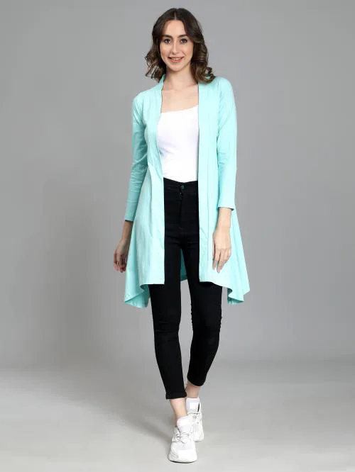 Buy Nimble Mint Long Shrug with Full Sleeves Online at Best Prices in ...