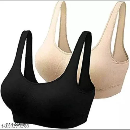 Buy HAKSH LIFESTYLE (PACK OF 2)ORIGINAL AIR BRA MULTICOLOR Online at ...