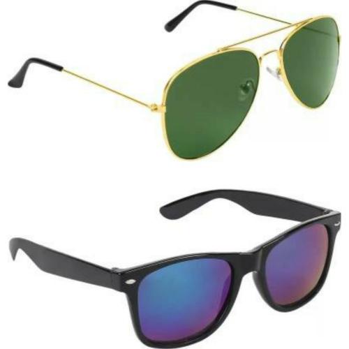 Buy FUNK sunglasses for men & women Multicolor pack of 2 Online at Best ...