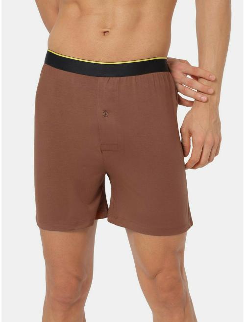 Buy Bummer Espresso Brown Solid Modal Boxer for Men Online at Best Prices in India - JioMart.