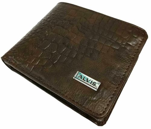 Buy ALVIS Men Brown Faux Leather Wallet Online at Best Prices in India ...