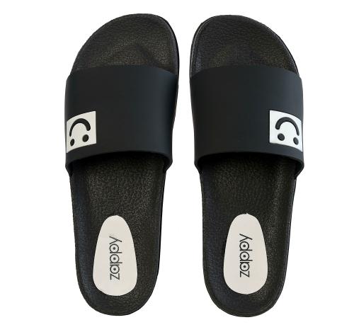 Buy Zappy Men's and Boy's Black Lightweight Comfortable Daily wear Flip ...
