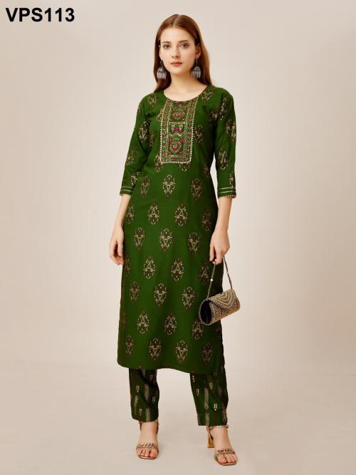 Buy LIVA ADORBE Printed Straight Kurta with Pants Online at Best Prices ...